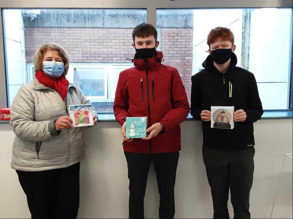 TY Art Students Win Christmas Card Designs - Naas CBS
