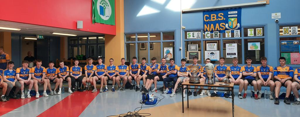 Senior Footballers' All-Ireland Success is Celebrated at Naas CBS ...
