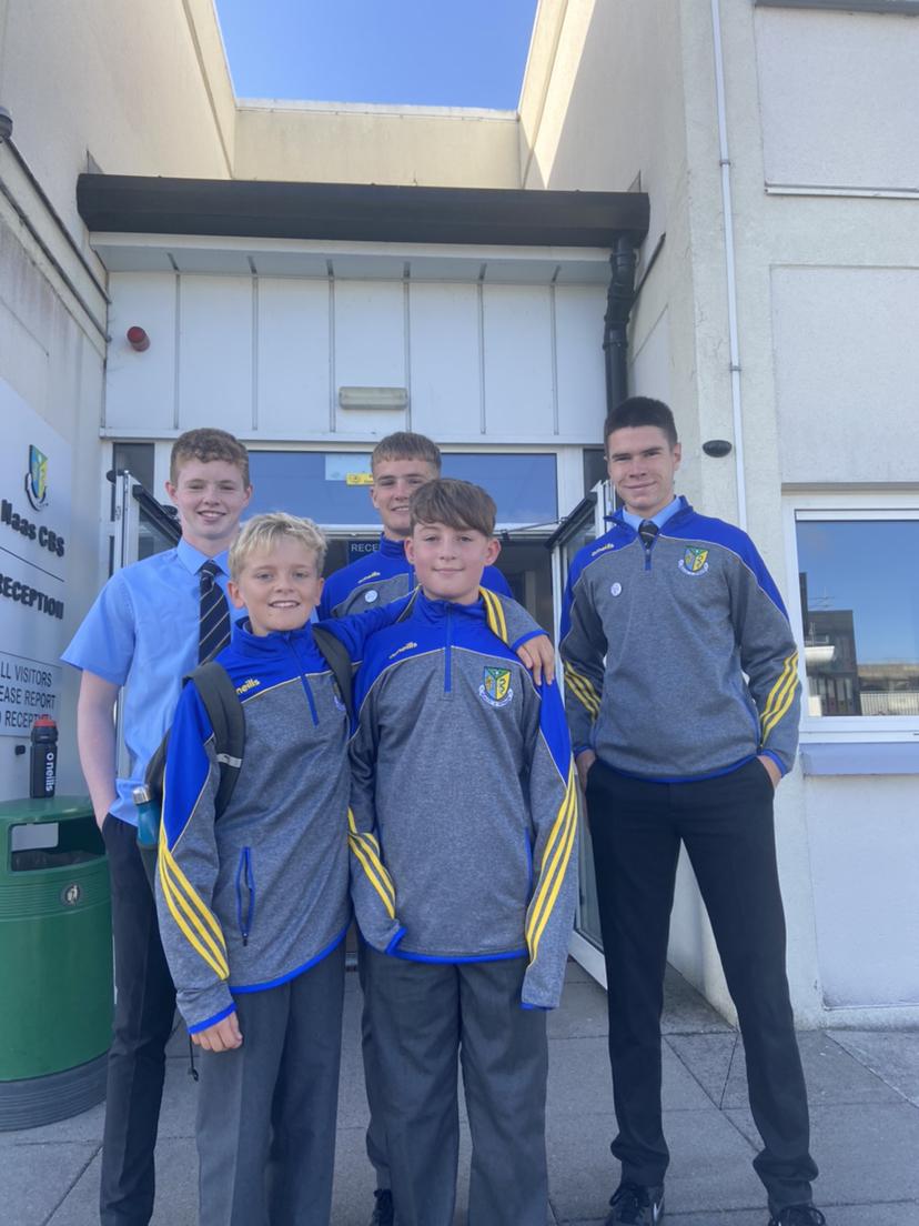 1st Year Students . - Naas CBS