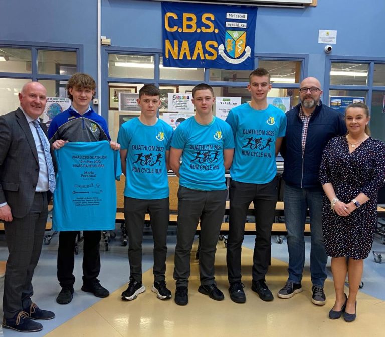 Naas CBS Students Take Part in Duathlon at Naas Racecourse - Naas CBS