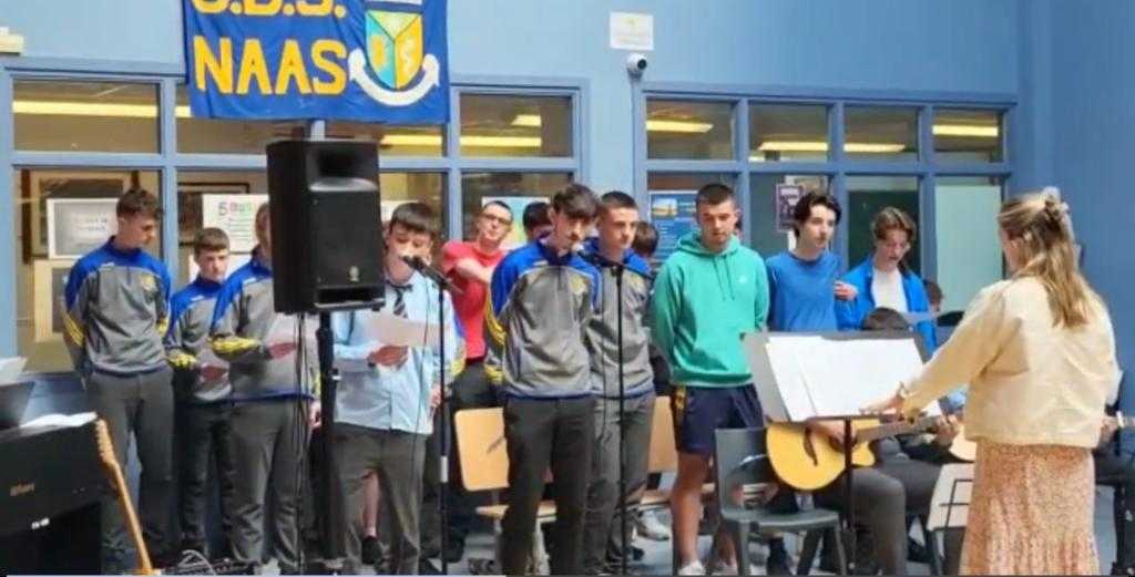 Music Students Perform Songs from Graduation 2023 - Naas CBS