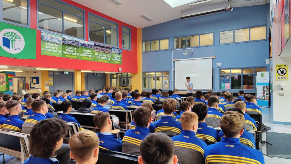 Mark Donnelly - Founder of HUH Clothing - TY Talk - Naas CBS