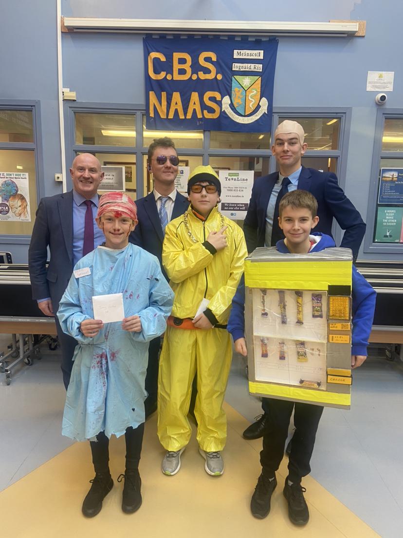 Rag Day in Aid Of Friends of Naas Hospital - Naas CBS