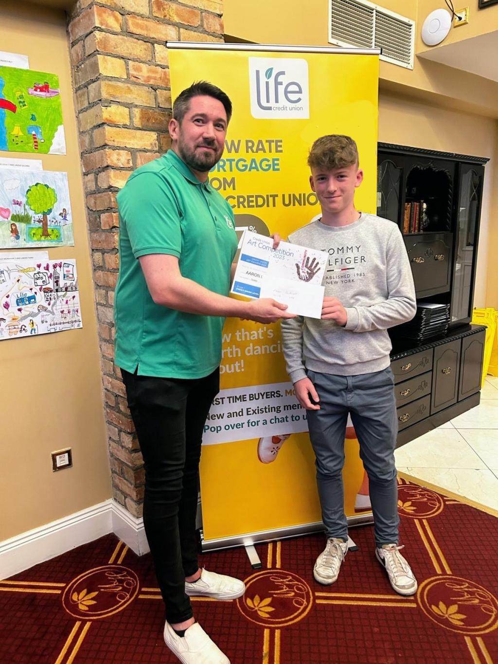 Success for Luke Farrell and Aaron Cantwell in Credit Union Art ...