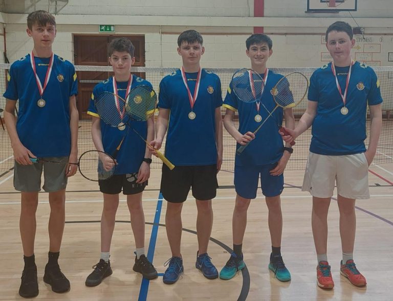 U-16 Badminton Team Qualify for Leinster Finals - Naas CBS