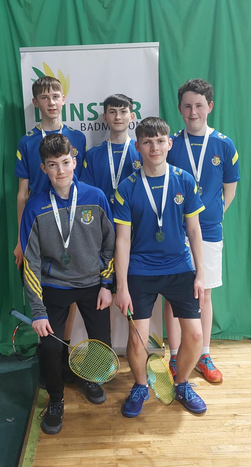 Hard Luck to the U-16 Badminton Team - Naas CBS