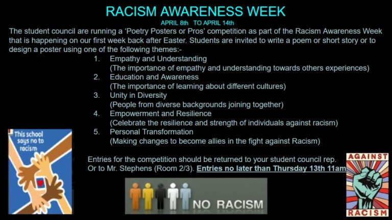 Racism Awareness Week - Naas CBS