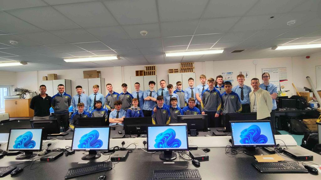 Historic Moment - Leaving Cert Computer Science in Naas CBS - Naas CBS