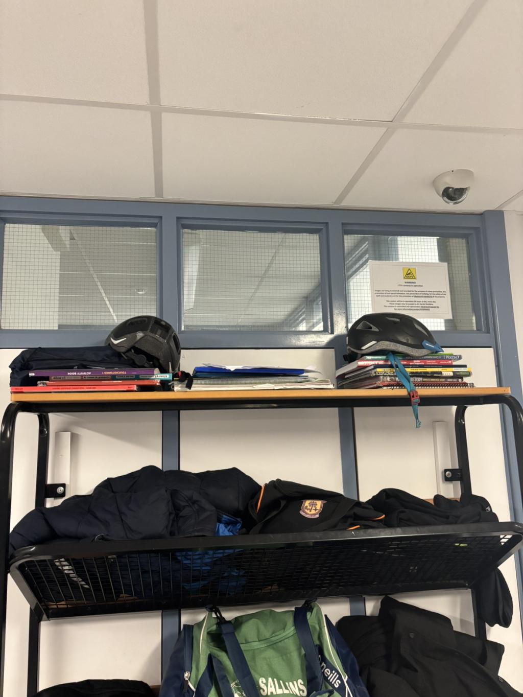Please Clear All Bag Racks. - Naas CBS